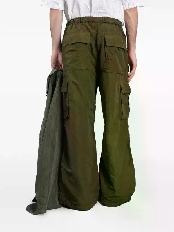 Comme Des Garçons Creased Drawstring Cargo Pants