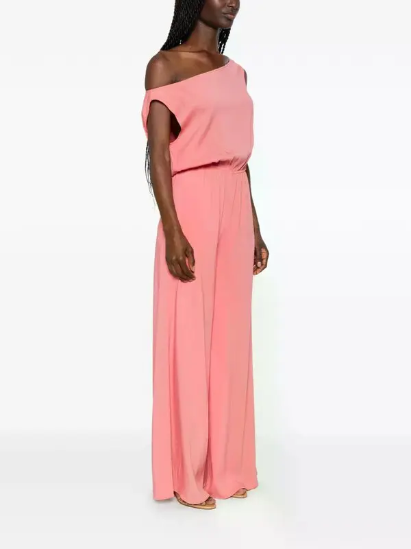 CARLA G. One-shoulder Wide-leg Jumpsuit