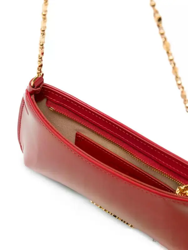 Jacquemus Logo Plaque Chain-link Shoulder Bag