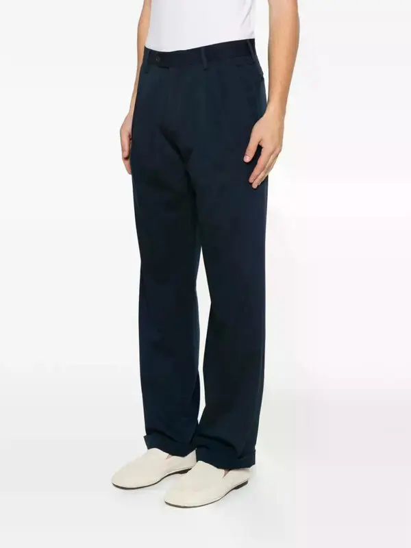 OFFICINA SARTORIALE Pleated Turn-up Trousers