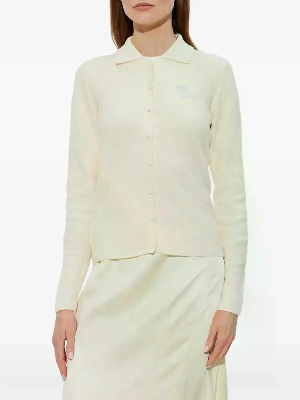 Kenzo Embroidered Cotton Cardigan