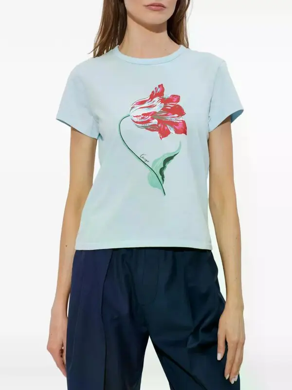 Kenzo Tulip Cotton T-shirt