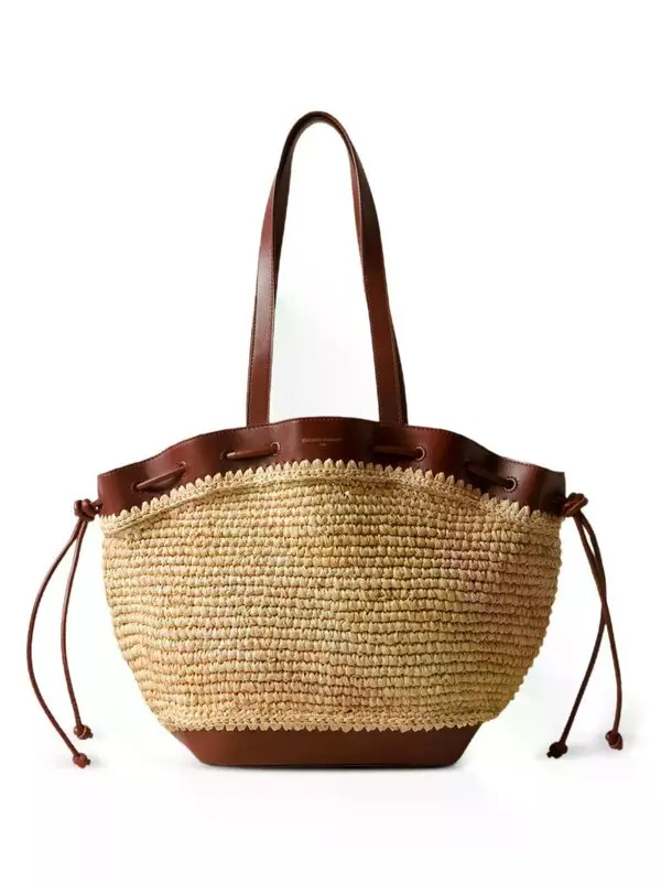 Claudie Pierlot Raffia Tote Bag
