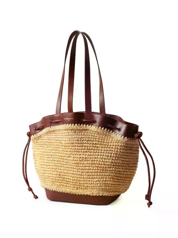 Claudie Pierlot Raffia Tote Bag
