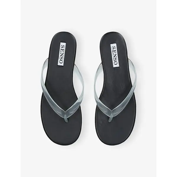 Senso Harmony I Rubber Thong Sandals - Black/comb