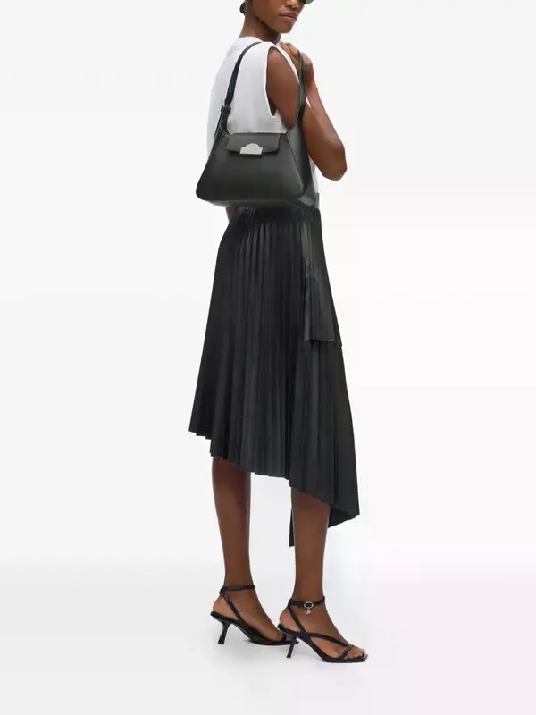 Karl Lagerfeld Rue St-guillaume Grained Shoulder Bag - Black