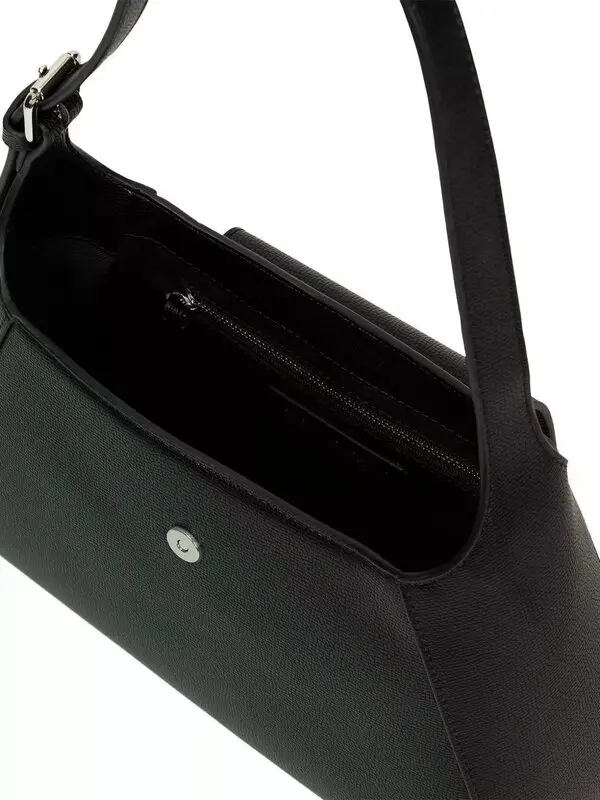 Karl Lagerfeld Rue St-guillaume Grained Shoulder Bag - Black