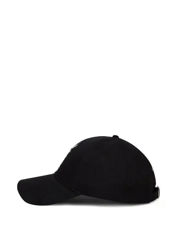 Karl Lagerfeld Rue St-guillaume Baseball Cap - Black