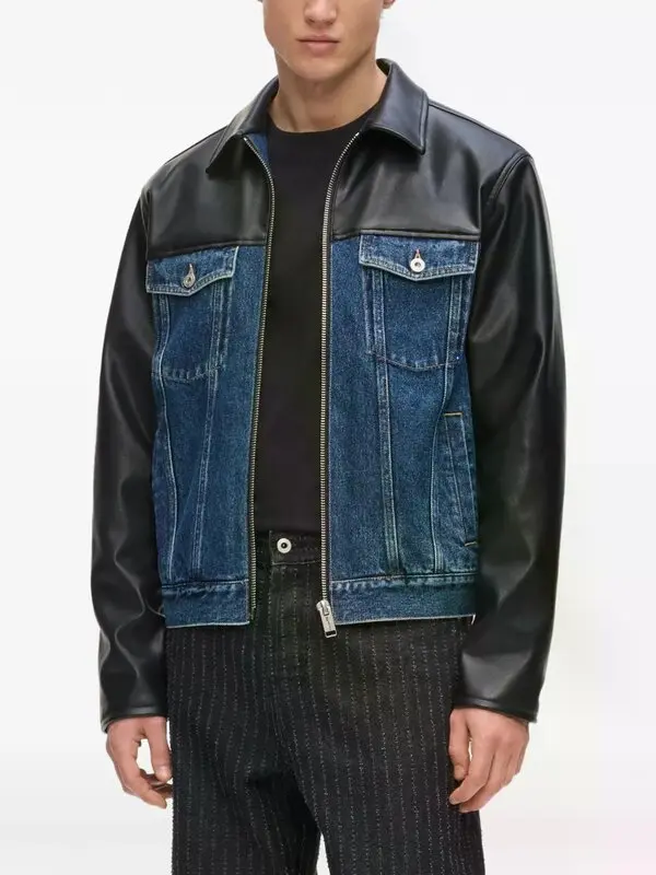 Karl Lagerfeld Panelled Denim Jacket