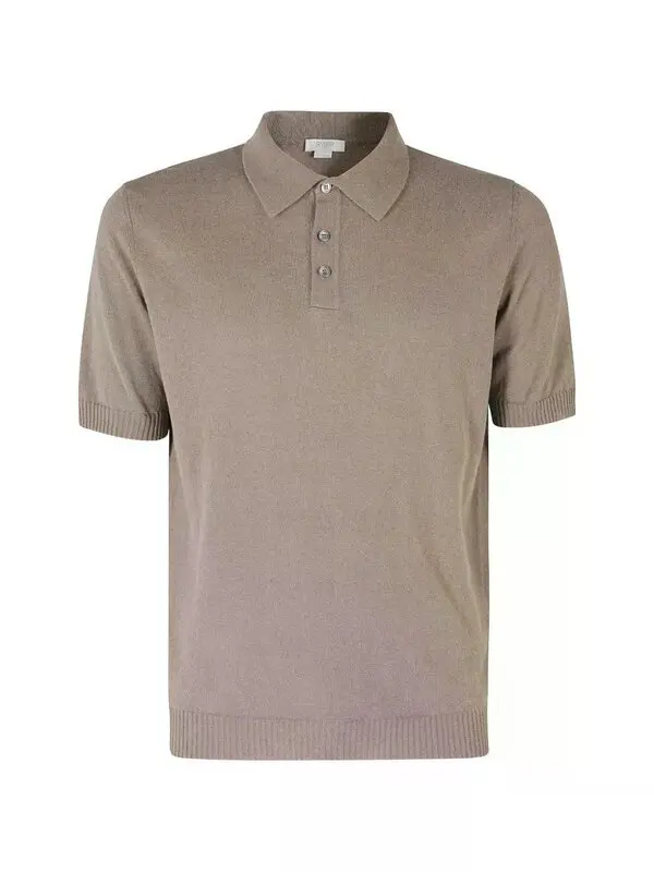 Seventy Short-sleeve Knit Polo Shirt