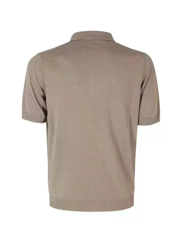Seventy Short-sleeve Knit Polo Shirt