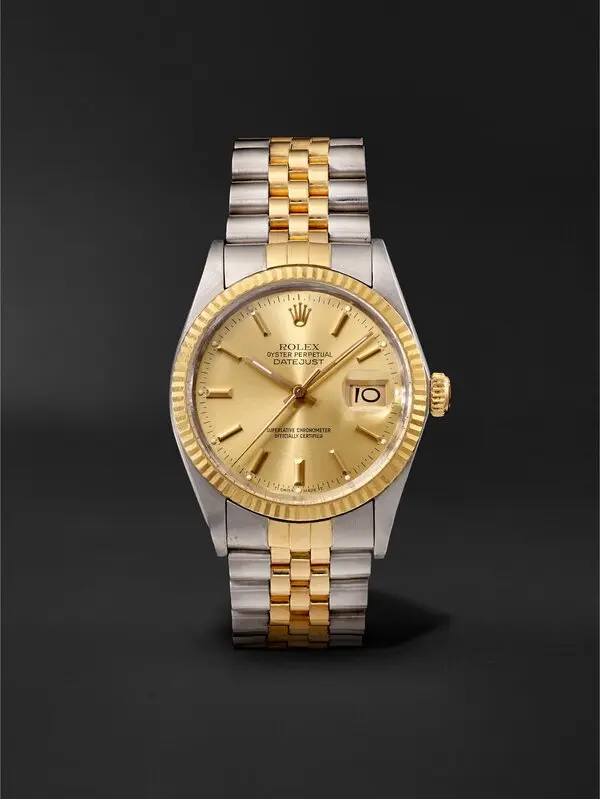 STEPHANIE WINDSOR Rolex Datejust Automatic Watch - Gold