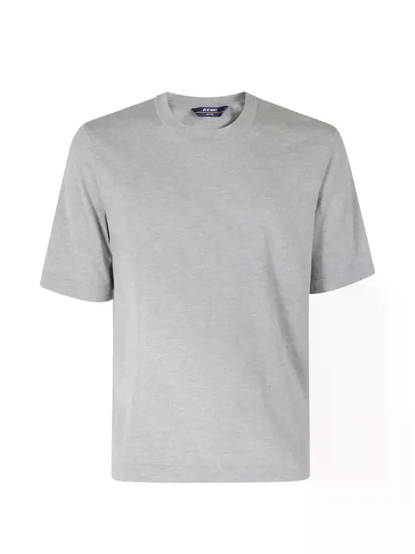K-WAY Combe Marl-effect Crew-neck T-shirt