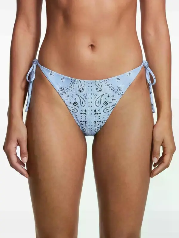 MC2 SAINT BARTH Bandana Print Bikini Bottoms