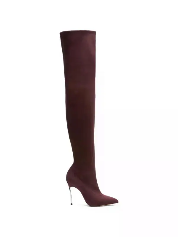 Casadei Blade Over-the-knee Boots - Red