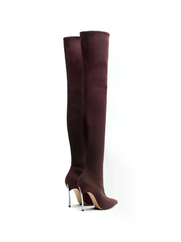 Casadei Blade Over-the-knee Boots - Red