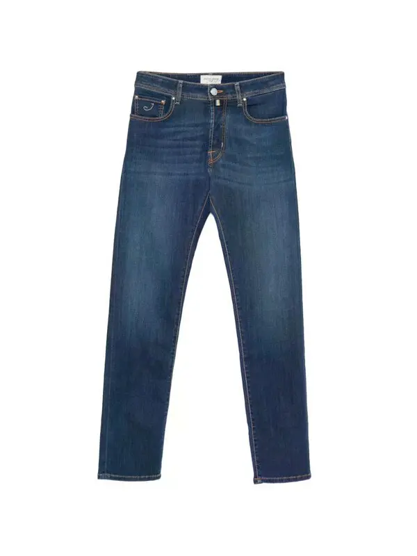 Jacob Cohen Logo-embroidered Jeans