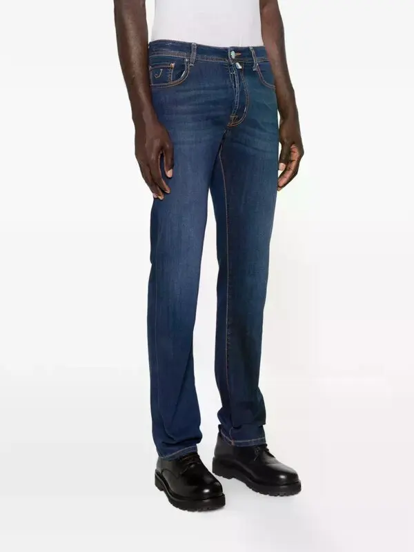 Jacob Cohen Logo-embroidered Jeans