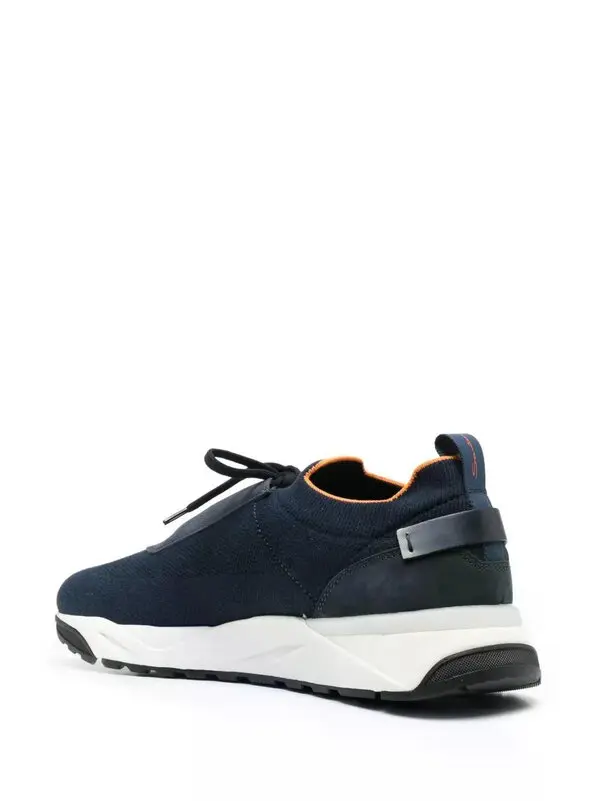 Santoni Sock-style Low-top Sneakers