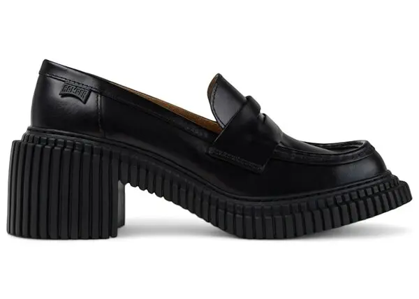 Camper Pix London Moccasins - Black