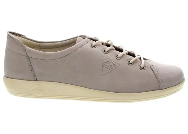 Ecco Soft 2.0 Lace-up Sneakers - Grey