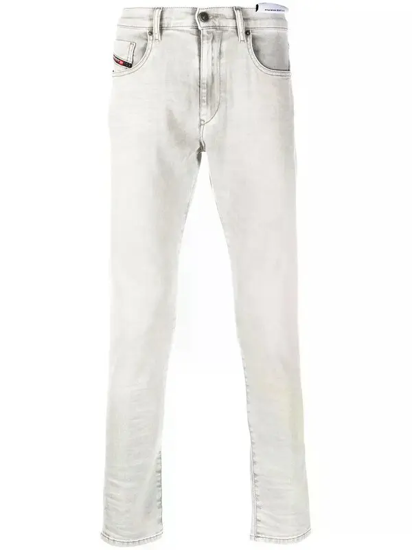 DIESEL® D-strukt Slim-fit Jeans - Grey