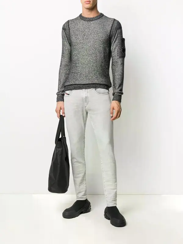 DIESEL® D-strukt Slim-fit Jeans - Grey