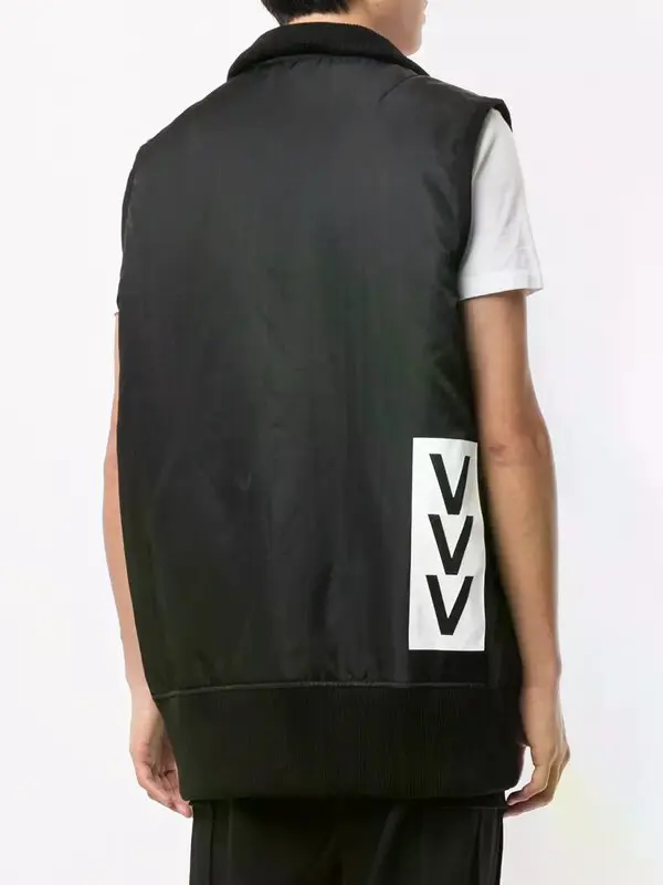 PORTS V Sleeveless Collared Jacket