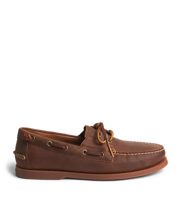 Polo Ralph Lauren Merton Leather Boat Shoes