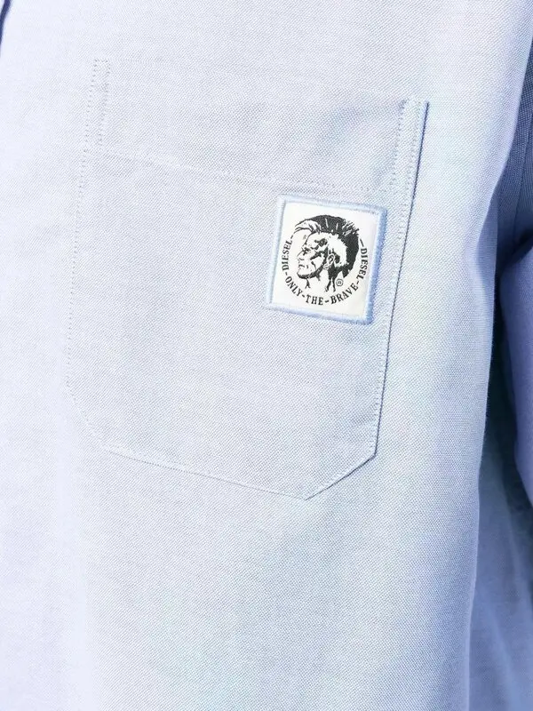 DIESEL® Long-sleeved Oxford Shirt