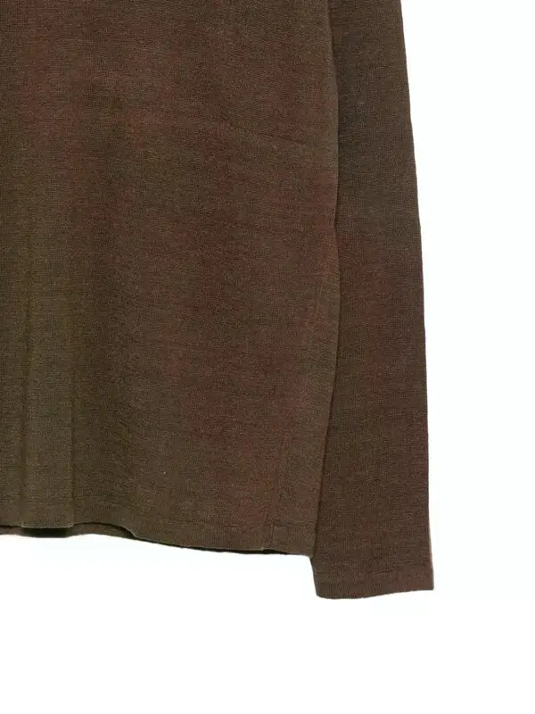 ROBERTO COLLINA Fine-knit Long-sleeve Sweater