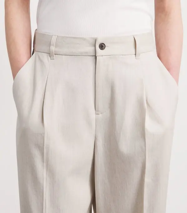 Varley Cropped Ellison Wide-leg Trousers