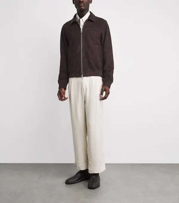 NN.07 Nn07 Suede Owen Jacket