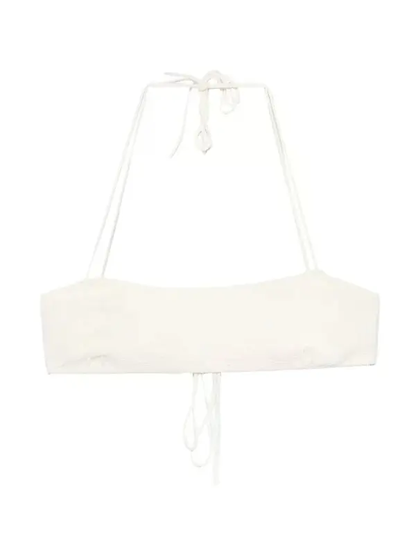 ELOU Ora Crinkle Bikini Top - Neutrals