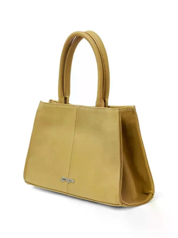 Gimaguas Buckle-detail Leather Tote Bag