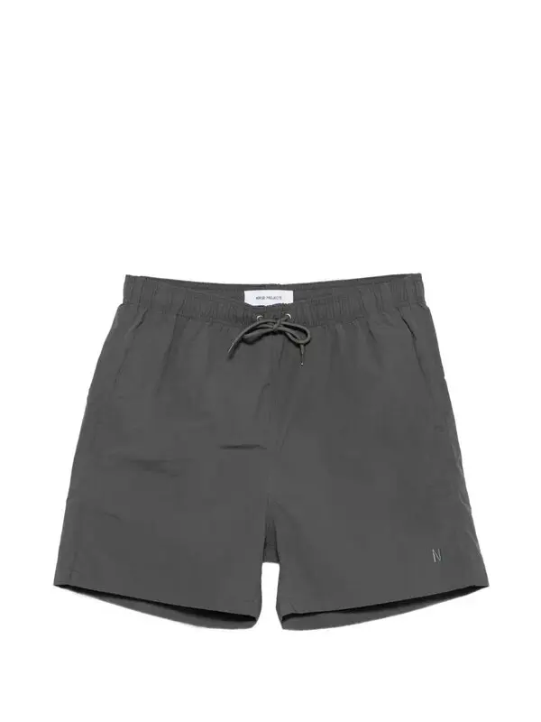Norse Projects Embroidered Drawstring Swim Shorts