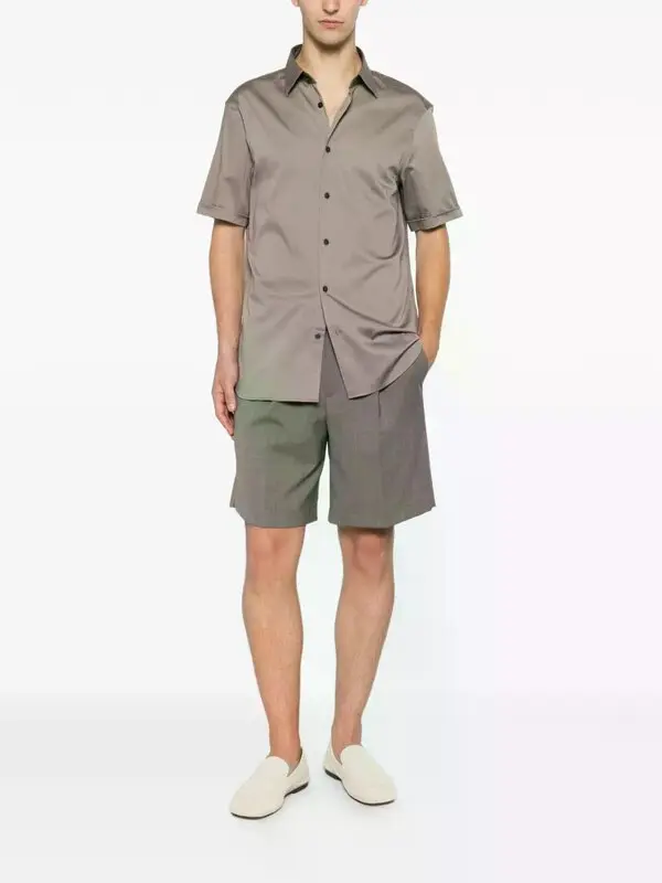 Emporio Armani Short-sleeve Button-down Shirt