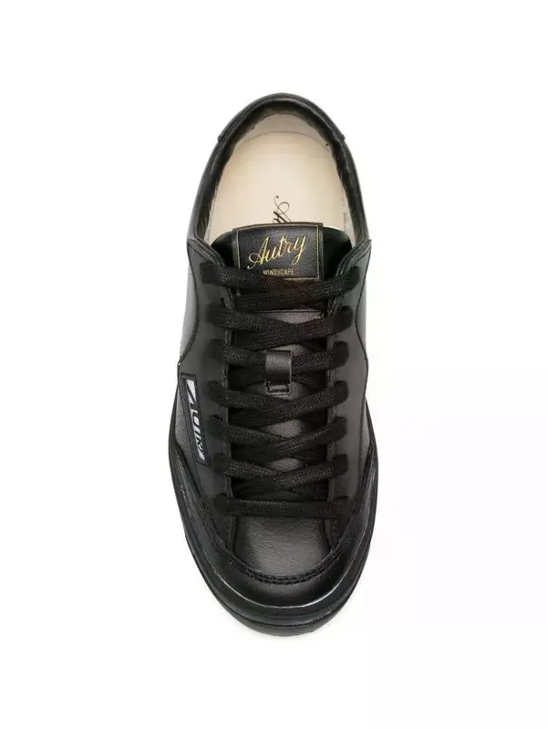 AUTRY Perforated Detail Logo Patch Sneakers