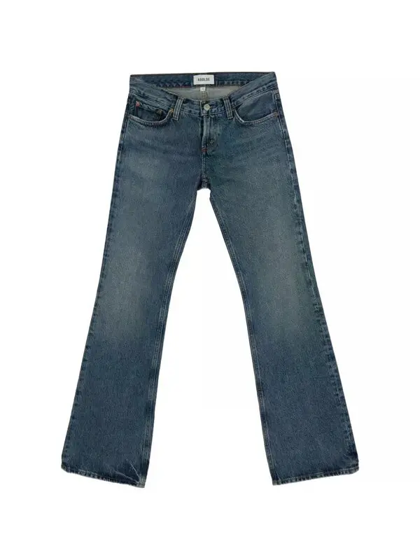 AGOLDE Low-rise Bootcut Jeans - Blue