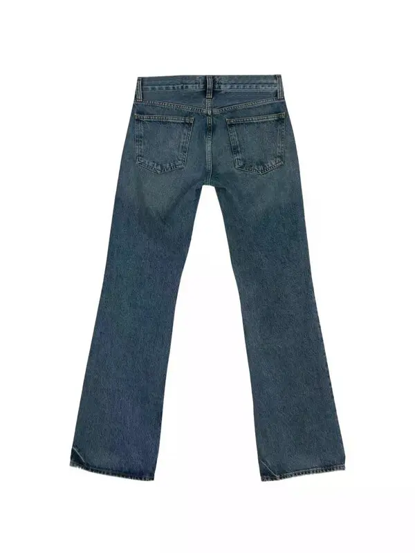 AGOLDE Low-rise Bootcut Jeans - Blue