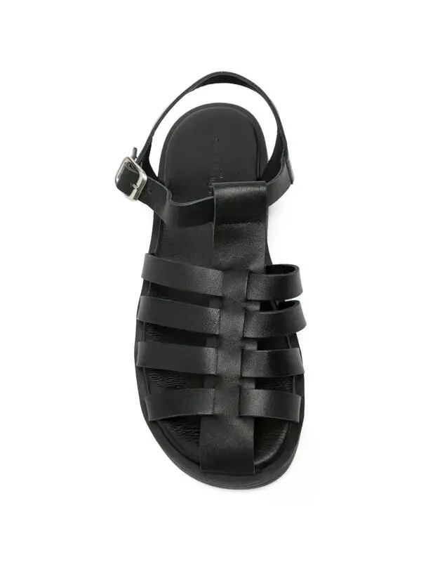 SERGIO MORETTI FIRENZE Leather Cage-strap Sandals