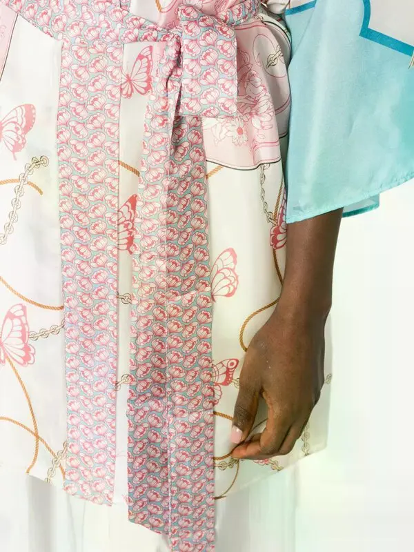 MAZZEI Butterfly Print Kimono