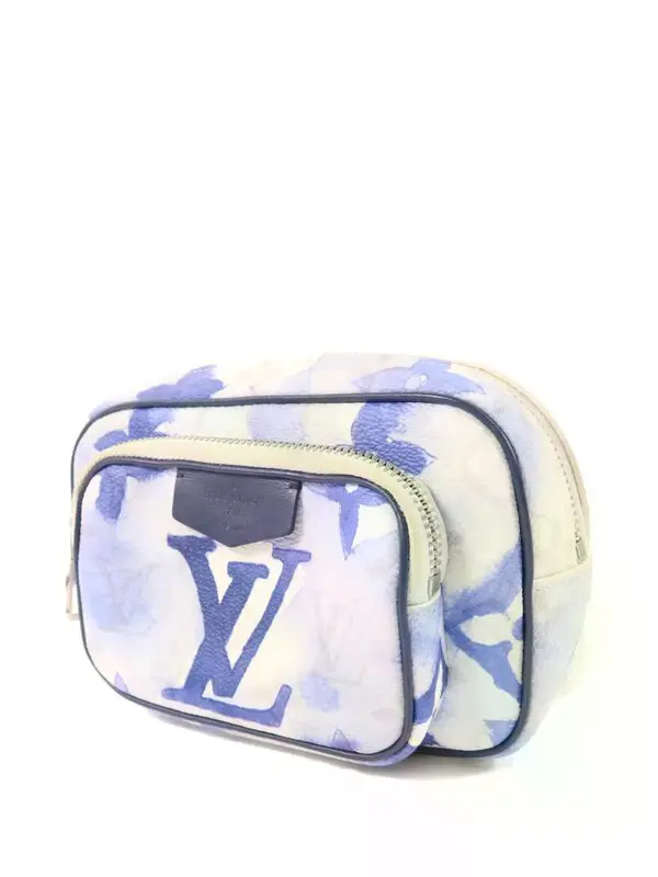 LOUIS VUITTON Monogram Watercolor Belt Bag - White