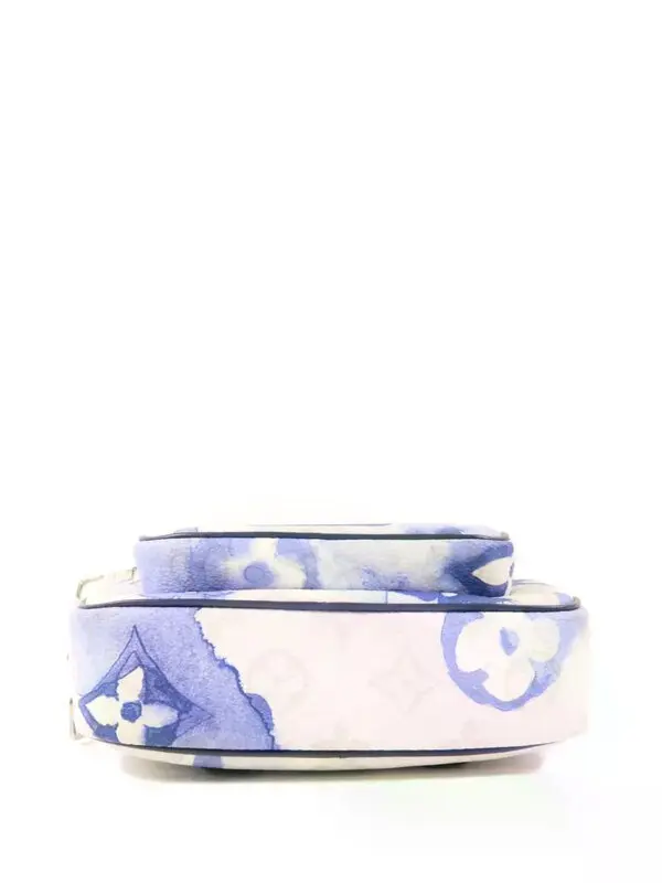 LOUIS VUITTON Monogram Watercolor Belt Bag - White