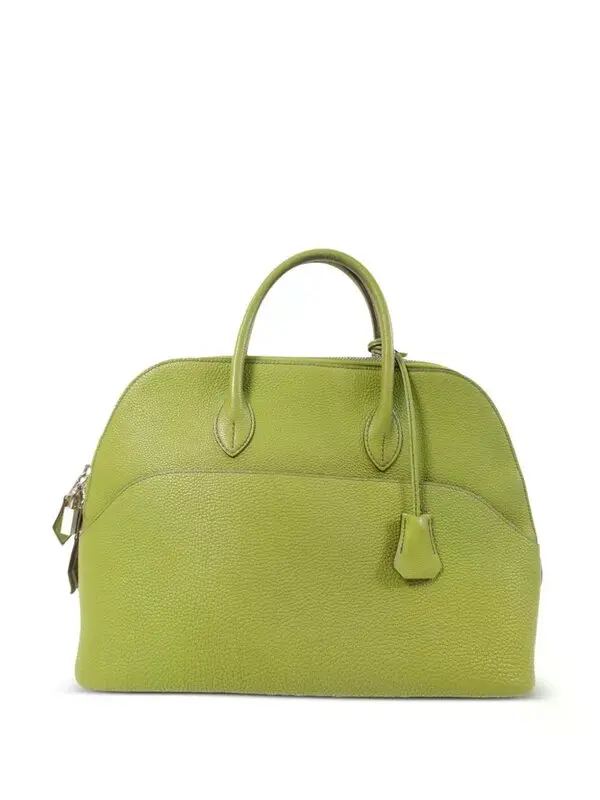 Hermès Bolide 1923 30 Handbag - Green