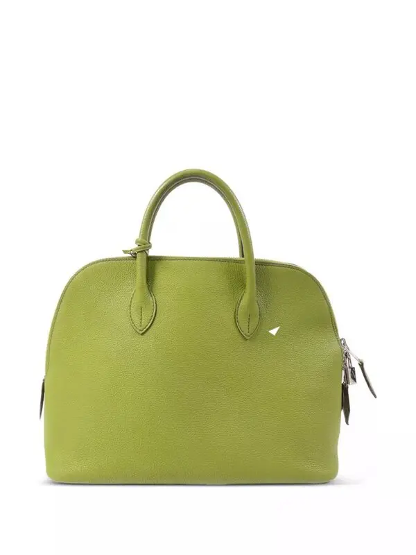 Hermès Bolide 1923 30 Handbag - Green