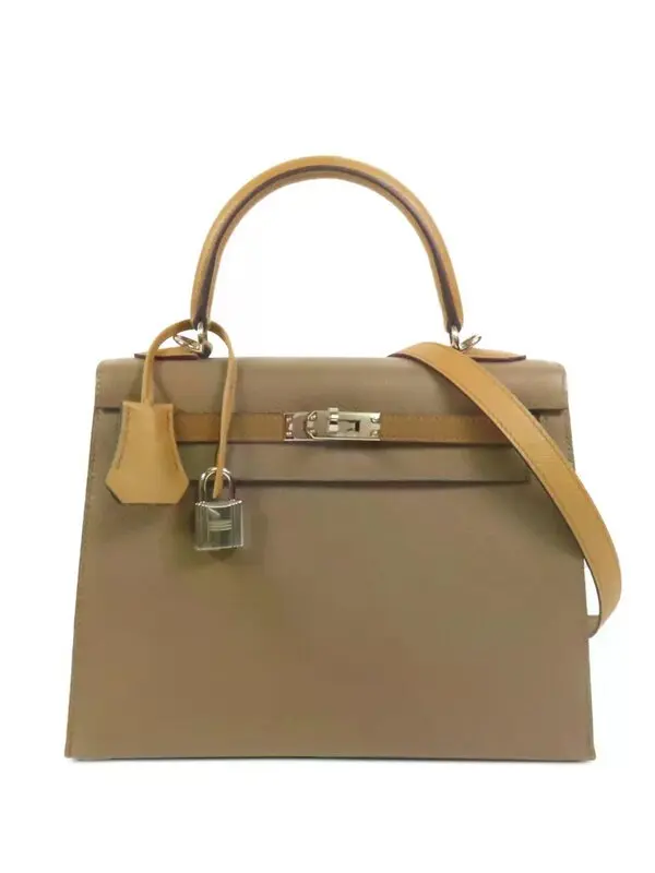 Hermès Kelly 25 Shoulder Bag - Neutrals