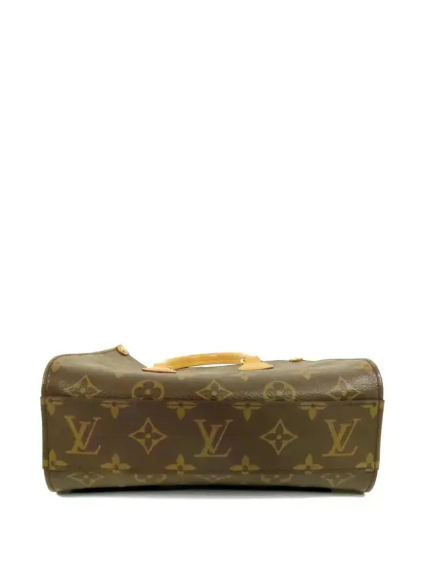 LOUIS VUITTON Bb Sac Plat Tote Bag - Brown
