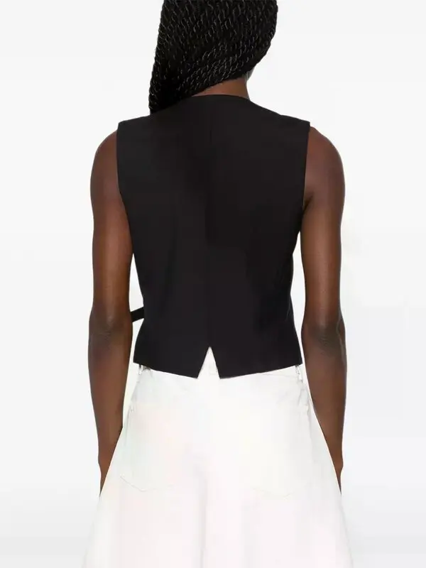 PT TORINO Buckled Wrap-style Waistcoat