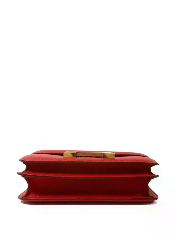 Hermès 24 Constance Shoulder Bag - Red
